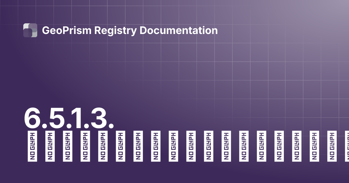 6.5.1.3. ການຈັດການລຸ້ນຂອງຊຸດ | GeoPrism Registry Documentation