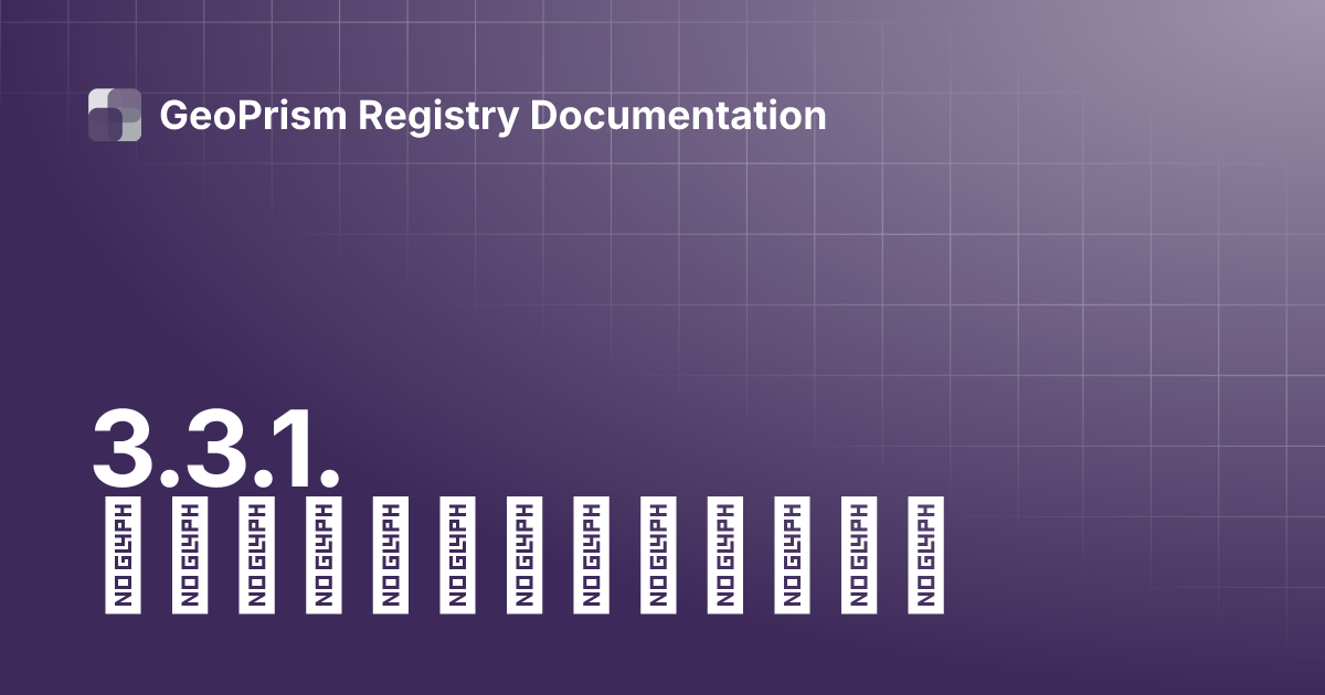 3.3.1. ການສ້າງອົງກອນ | GeoPrism Registry Documentation