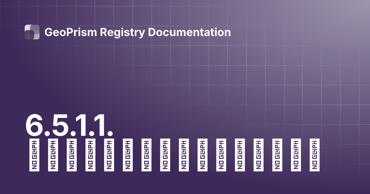 6.5.1.1. ການນຳເຂົ້າຂໍ້ມູນ | GeoPrism Registry Documentation