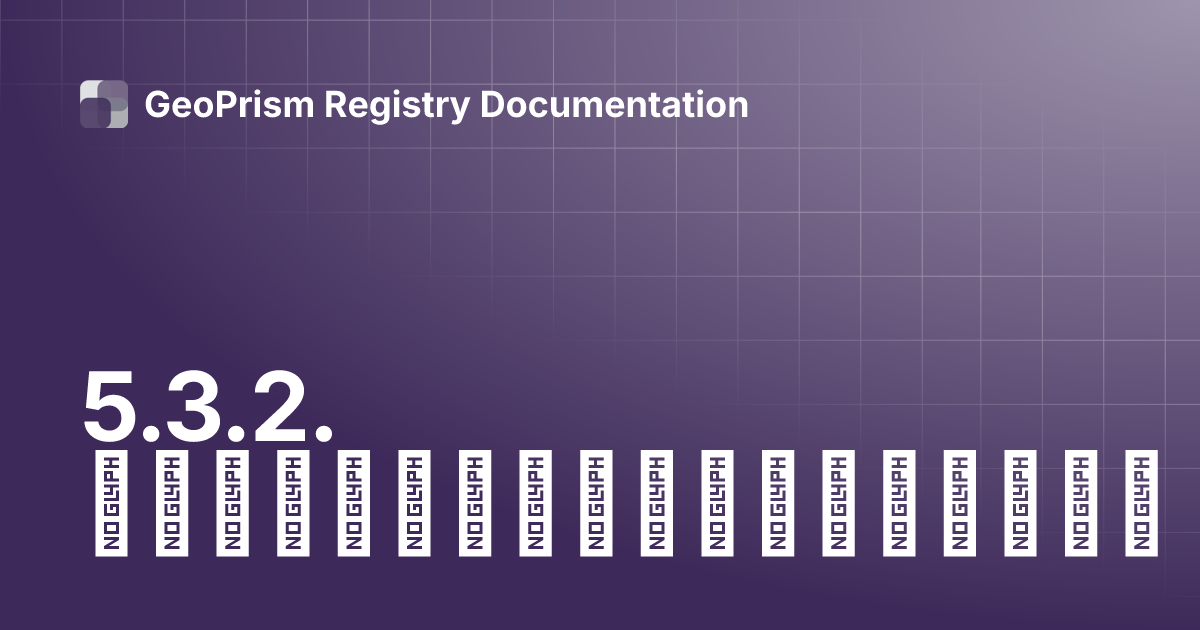 5.3.2. ສິດທິຕາມພາລະບົດບາດ | GeoPrism Registry Documentation
